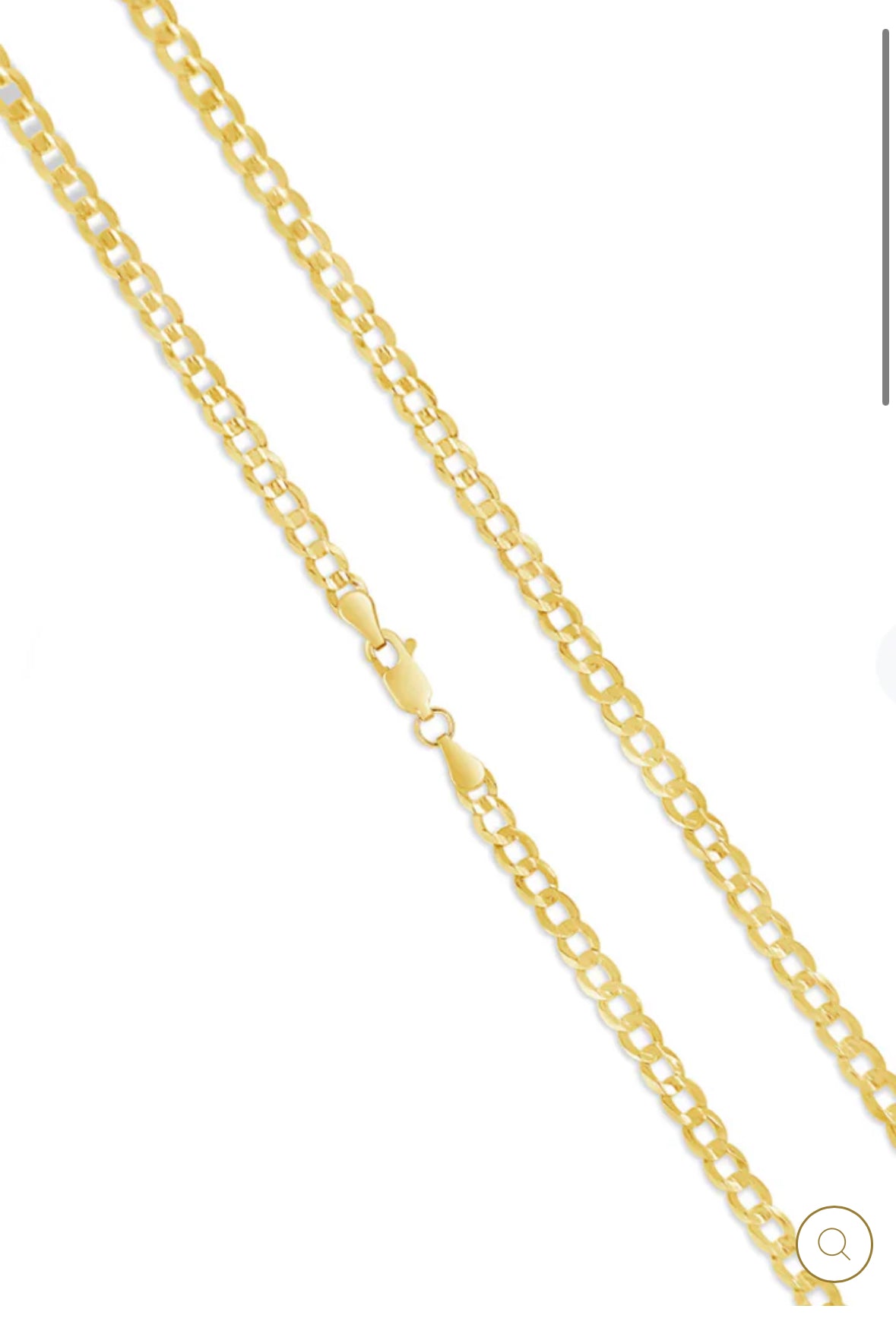 14K CUBAN ITALIAN 4MM CHAIN – DMJewelry21